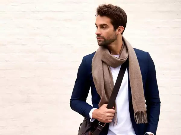 6 different ways to style a Shawl for Men– The Amritsar Store